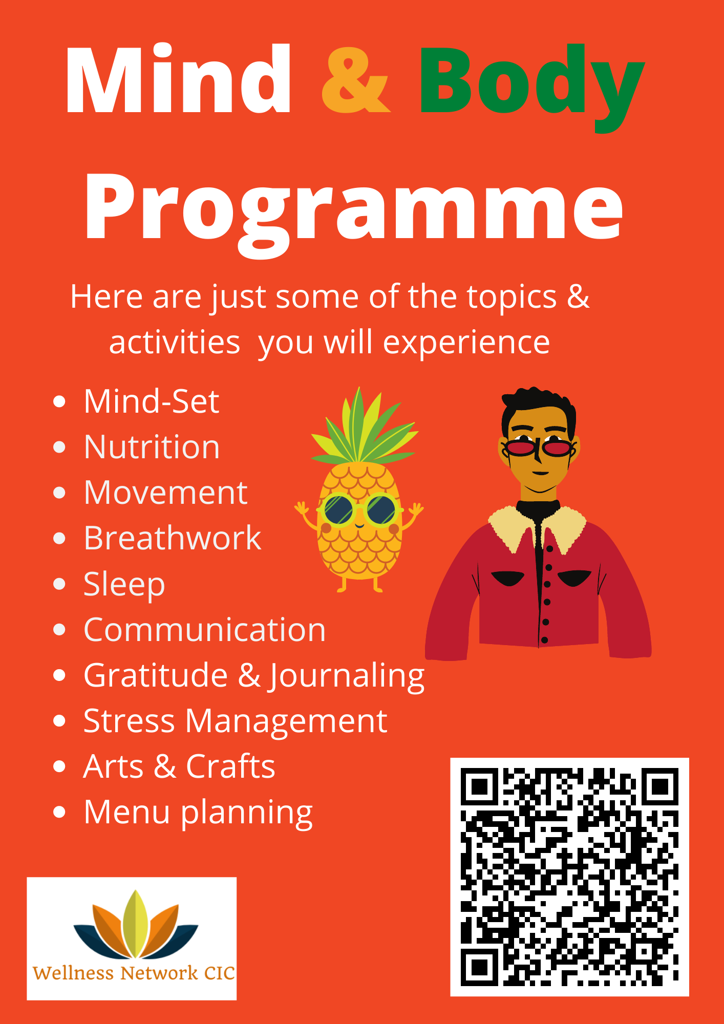 18 Week Mind and Body Programme - ISPC